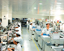 China Interled Optoelectronics Technology Ltd. factory production line