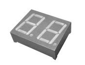 7 Segment Multi Segment LED Display 0.56 Inch Dual Digits For Indoor